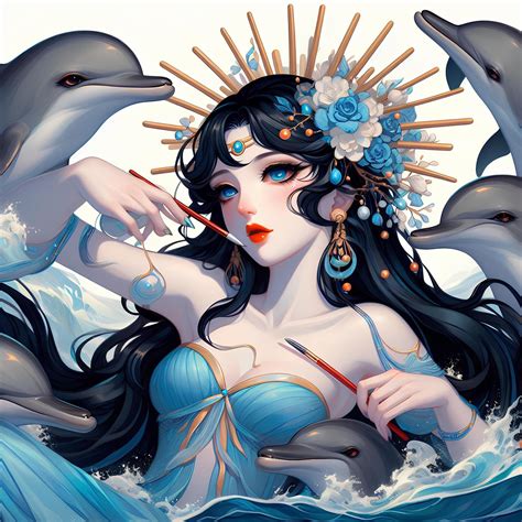 Download Anime Cartoon Dolphin Royalty Free Stock Illustration Image Pixabay