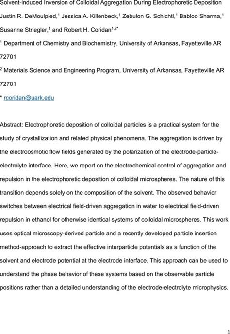Solvent Induced Inversion Of Colloidal Aggregation During