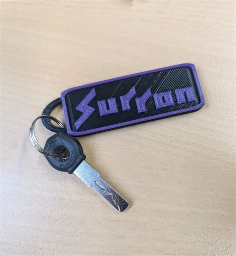Surron Logo Keychain By Erteck Download Free Stl Model