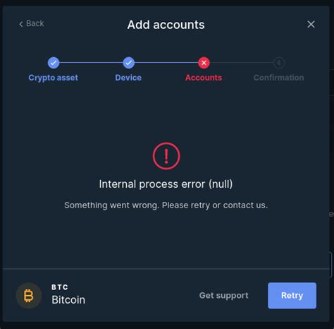 Linux Internal Process Error Null · Issue 1010 · Ledgerhqledger