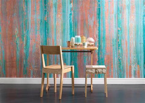 Piet Hein Eek Designs Oxidised Copper Wallpaper For Nlxl Lab