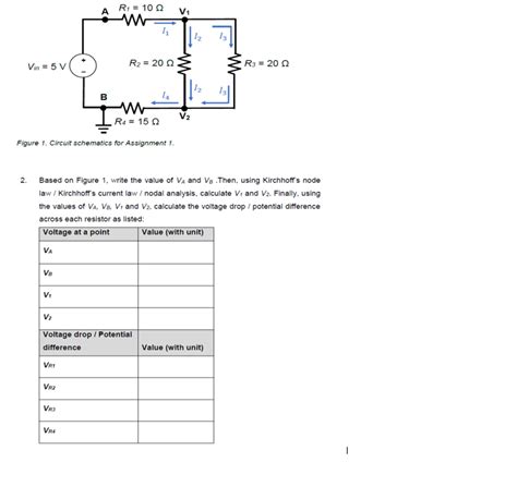 solved figure 1 circuit schematics for assignment 1 2