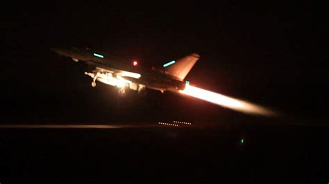 Us And British Militaries Launch Massive Retaliatory Strike Against