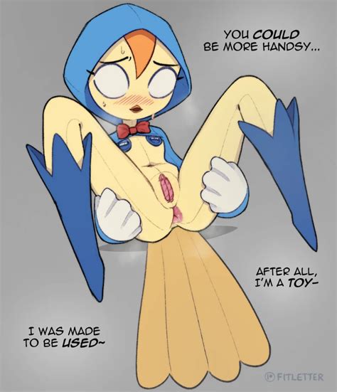 Rule 34 Anus Ass Beak Bleach Blush Bodily Fluids Brown Hair Clothed