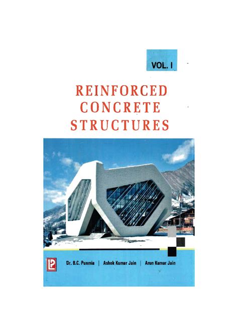 Download Reinforced Concrete Structures Vol 1 2022 Pdf Online By B C Punmia