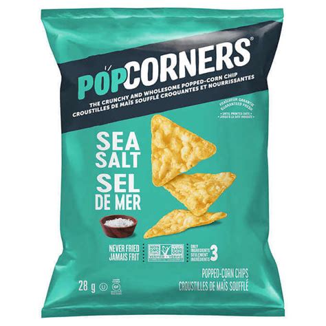 Popcorners Flavoured Popped Corn Chips Variety Pack 6 Case