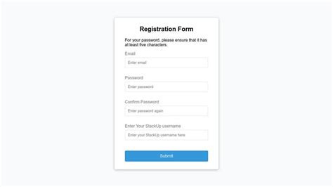 Form Validation