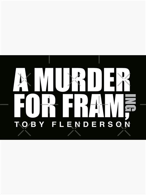 Chad Flenderman A Murder For Framing Sticker For Sale By Bhamgraphics