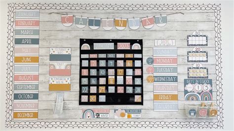 Classroom Calendar Diy Artofit
