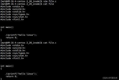 linux 下理解文件系统的inode linux中inode是什么意思 csdn博客
