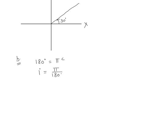 SOLVED For Each Angle Below A Draw The Angle In Standard Position B Convert To Radian Measure