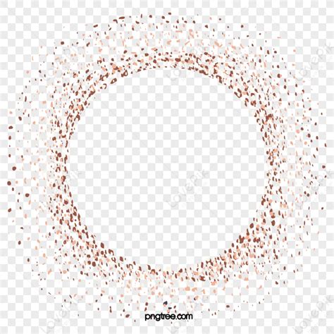 로즈 골드 글로우 효과 일러스트 포인트 확산장미낭만적 인 Png 일러스트 무료 다운로드 Lovepik