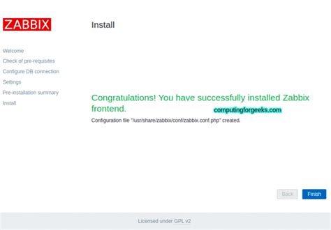 How To Install Zabbix On RHEL CentOS Stream ComputingForGeeks