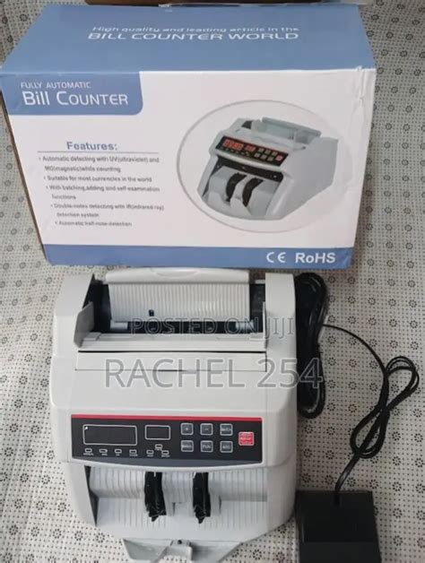 Bill Counter Machine Fake Money Detector In Nairobi Central Store Equipment Shining Star
