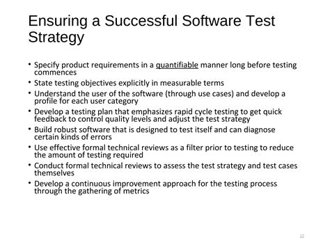 Chapter 13 Software Testing Strategies Ppt