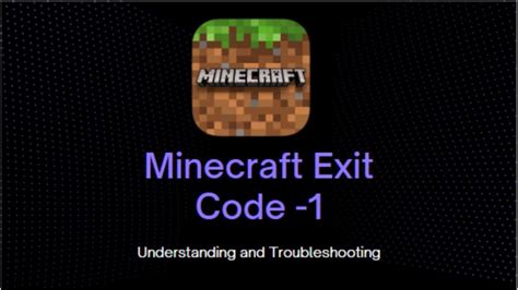 Minecraft Exit Code 1 Understanding And Troubleshooting Tumgazeteler