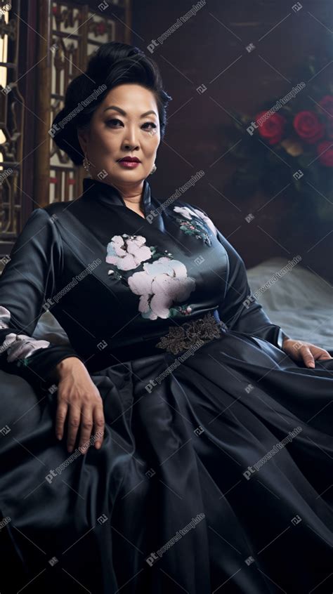 Elegant 45 Year Old Chinese Woman Ethereal Surrealism In Uhd