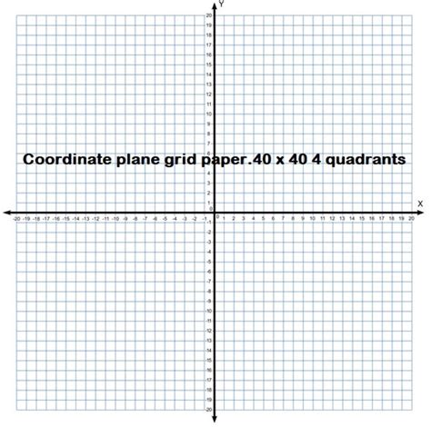 Printable Gridgraph Paper Digital Bundle Templates Quadrant