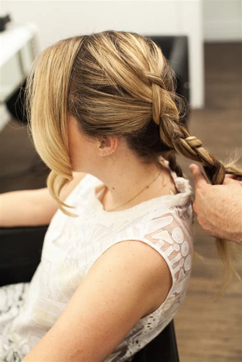 Beauty Tutorial The Crown Braid Two Ways The Stripe