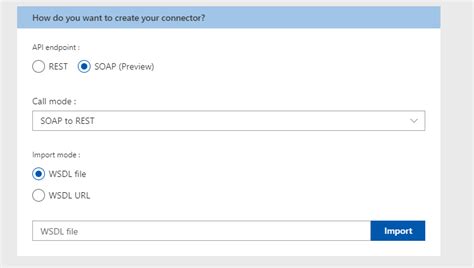 Azure What Should Be The Format Of The Wsdl File Used In Soap Rest