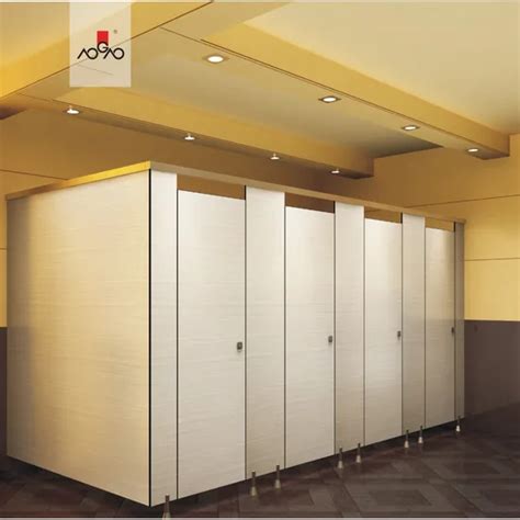 Customized Solid Phenolic Compact Laminate Toilet Cubicle Partition