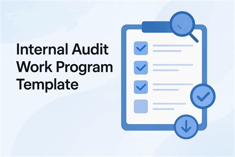 Internal Audit Work Program Template A Comprehensive Guide To Streaml