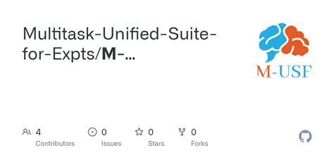 GitHub Multitask Unified Suite For Expts M USE Documentation