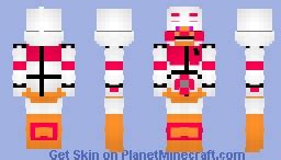 Funtime Chica Freddy Fazbears Pizzeria Simulator Ucn Minecraft Skin