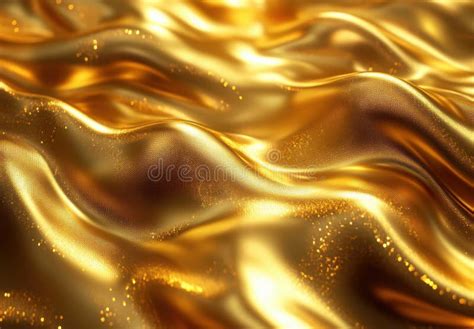 Luxurious Gold Metallic Texture Background With Shimmering Dynamic