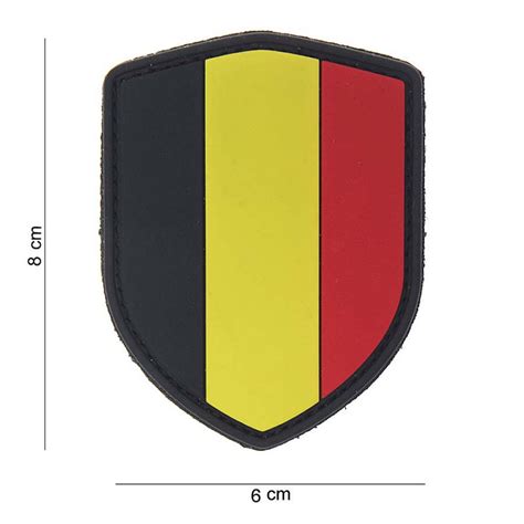 101 Inc Shield Belgium Pvc Patch Belgear