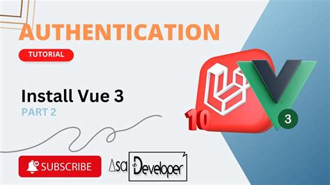 Laravel And Vue 3 Authentication Install Vue 3 Youtube