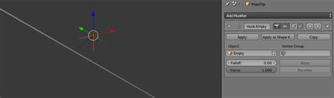Hook To Empty Object On A Bezier Curve Doesnt Work Blender Stack