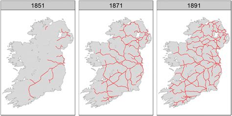Irish Potato Famine Map