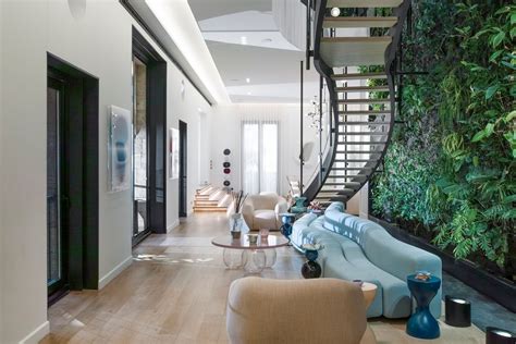 Lebanese Interior Designer Diana Ghandours Modern Duplex In Beirut Is