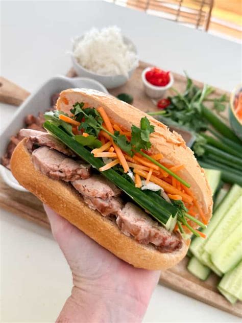 Homemade Banh Mi Recipe Quick And Easy Steps Oh So Busy Mum