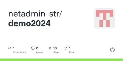 Github Netadmin Strdemo2024