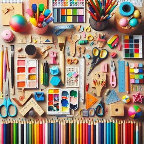 Art Classroom Premium Ai Generated Image