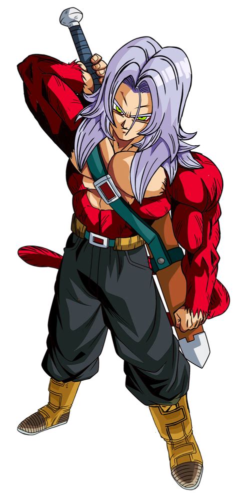Trunks Ssj4 Render By Thedesconocido On Deviantart