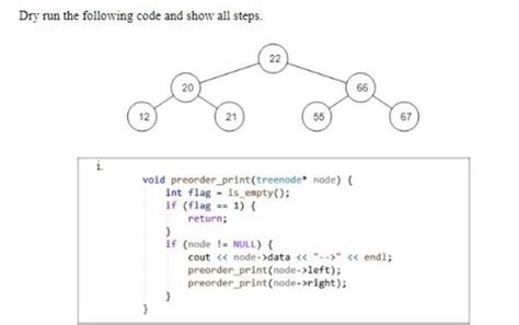 Solved Dry Run The Following Code And Show All S Solutioninn
