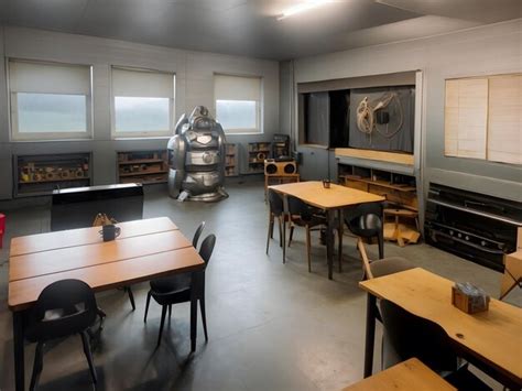 Premium Photo Modern Classrooms Have Empty Chairs Waiting For Students