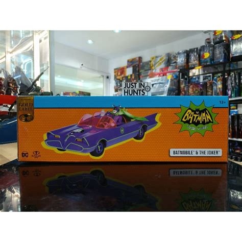 Mcfarlane Toys Batman Classic Series 7inch Retro 66 Batmobile And Joker