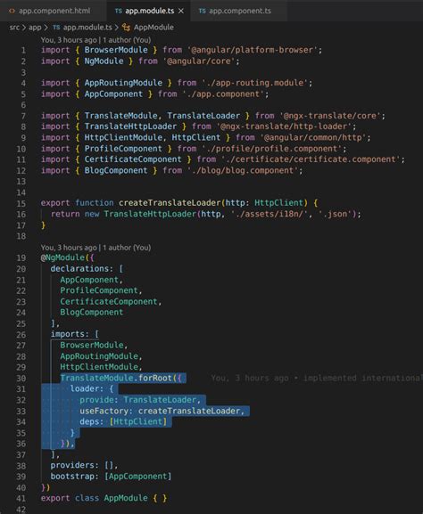 Implement Internationalization I18n In Angular Application