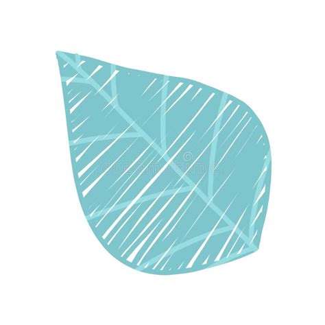 Hand Drawing Spring Leaf Illustration For Decoration On Nature And Organic Life Stock