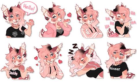 Draw Furry Telegram Stickers Nsfw Furry Stickers Discord Animated