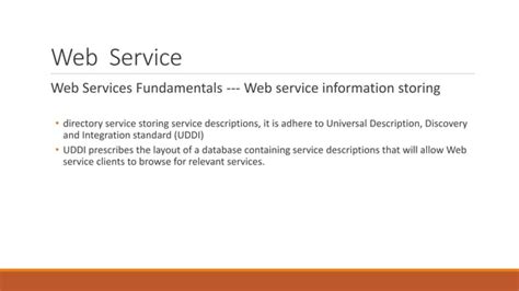 Unit 52 Ppt On Distributed Web Based Systempdf