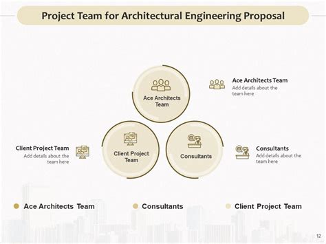 Architectural Engineering Proposal Powerpoint Presentation Slides