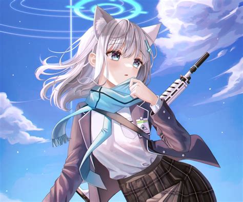 Blue Archive Hd Sunaookami Shiroko Hd Wallpaper Rare Gallery