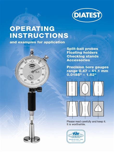 Split Ball Operating Instructions En Pdf Accuracy And Precision Calibration