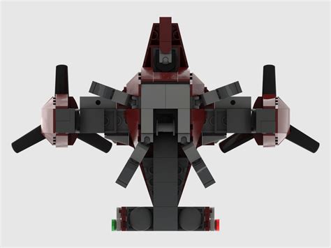Lego Moc Robotic Cargo Vtol By Rovivruselos Rebrickable Build With Lego