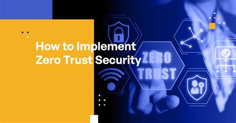 How to Implement Zero Trust Security | CC Tech ET